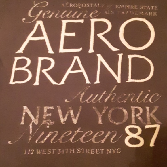 Aeropostale | Tops | Aero Brand Tee | Poshmark